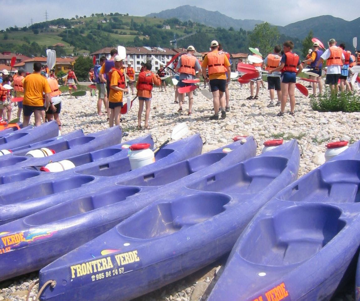 Descenso del Sella en canoa, ofertas, tarifas, recorridos | Frontera ...